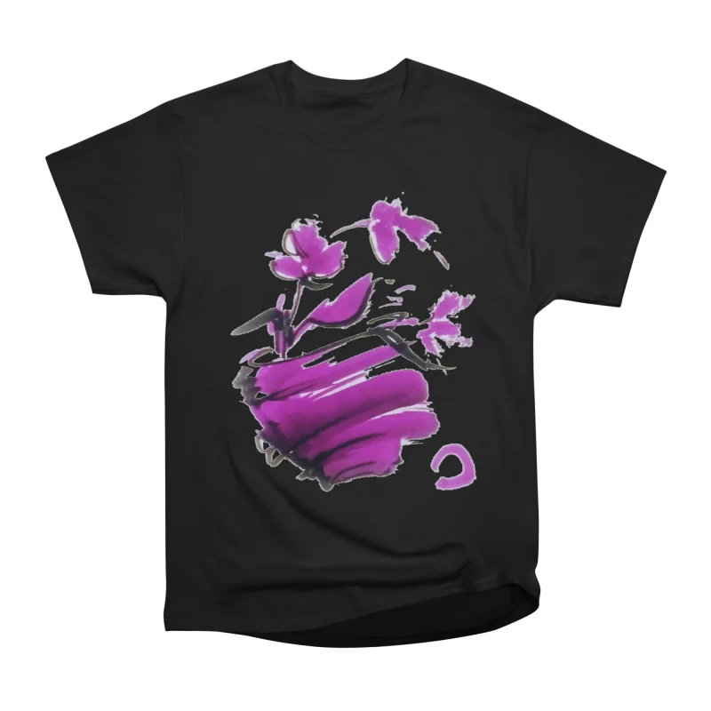 Botanical sketch of a little flower T-Shirt Tee Gift For Him Merch For ...