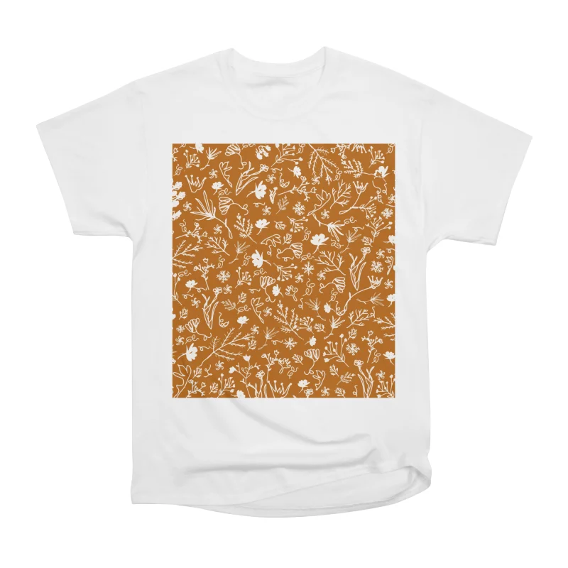 BotanicalPattern set Orange 1 botanic nature botanical floral flowers ...