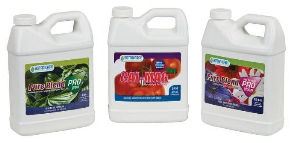 Botanicare BCPBPTRQKT Botanicare Nutrient Tri Pack Grow Kit - Walmart.com