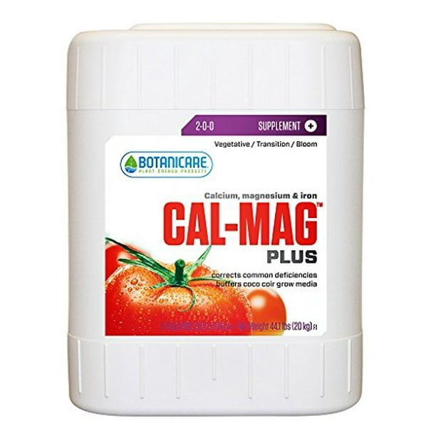 Botanicare Cal Mag Plus 5 Gallon 2017 Formula - Walmart Business Supplies