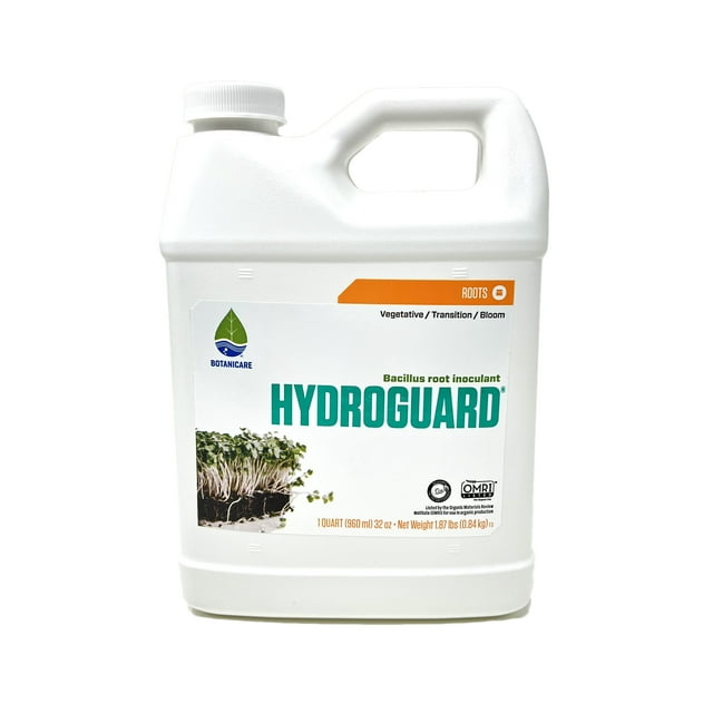 Botanicare Hydroguard Bacillus Root Inoculant, Quart - Walmart.com