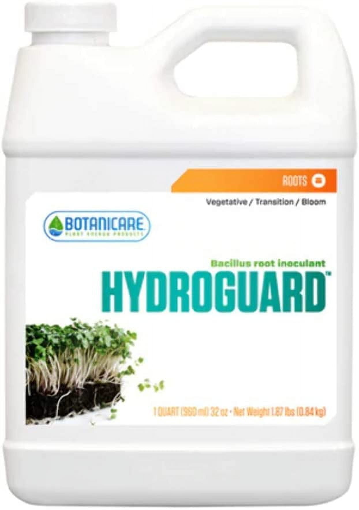 Botanicare Hydroguard 1 Quart - Plant Growth Root Inoculant for ...
