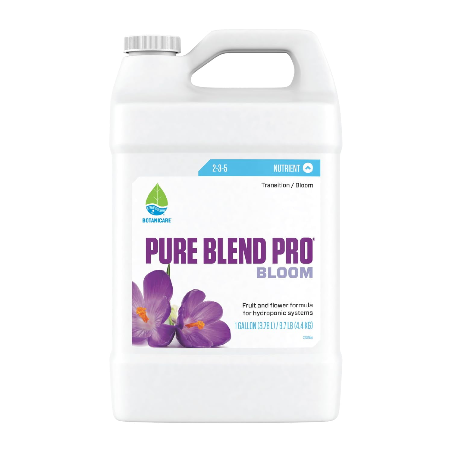 Botanicare Pure Blend Pro Bloom, Nutrient for Fruit and Flowers, 2-3-5 ...
