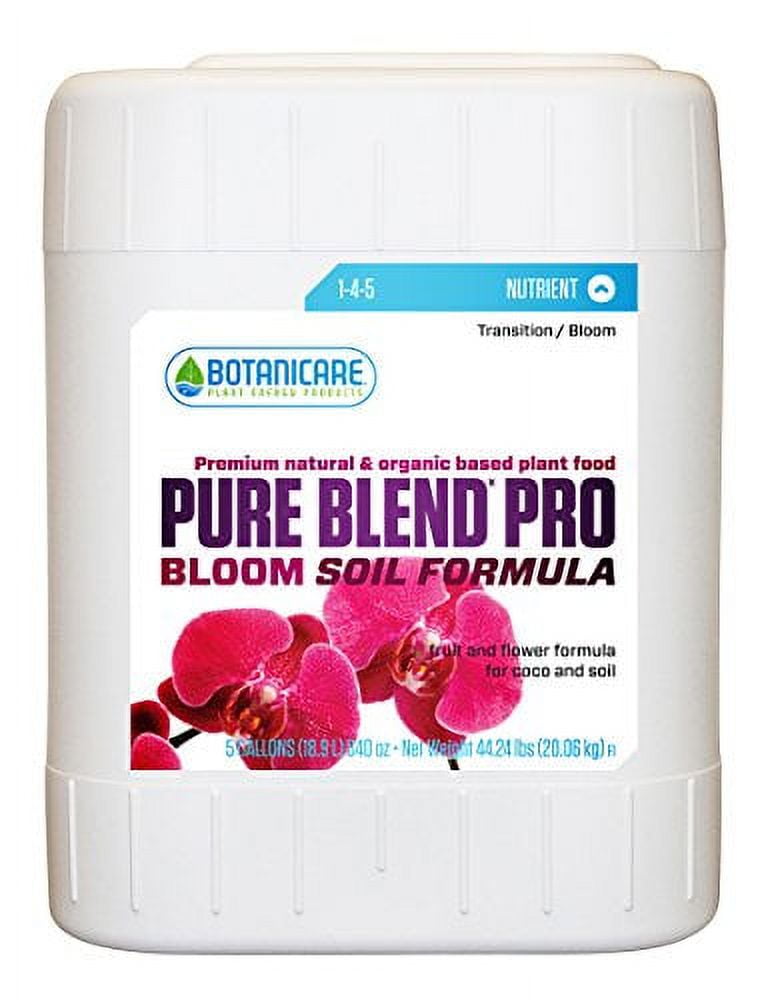 Botanicare Pure Blend Pro Bloom Soil Formula 5 Gallon 2016 Formula ...
