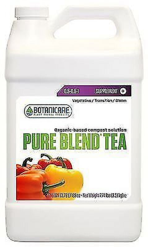 Botanicare Pure Blend Tea Soluble Compost Tea Solution, 1-Gallon ...