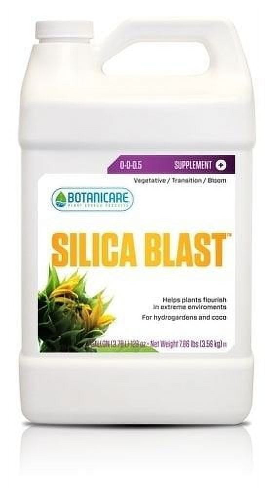 Botanicare Silica Blast 1 Gallon - silicate hydroponics nutrient ...