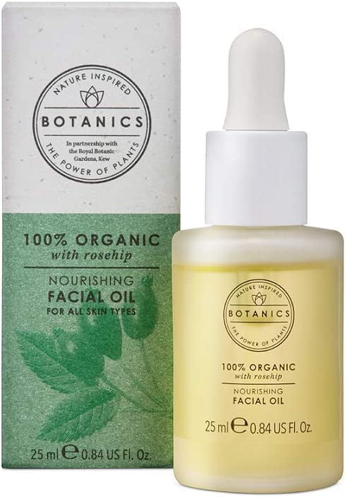 Botanics Organic Facial Oil 25ml (0.84 US Fl Oz) - Walmart.com