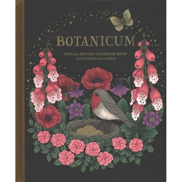 Botanicum Coloring Book : Special Edition (Hardcover) - Walmart.com