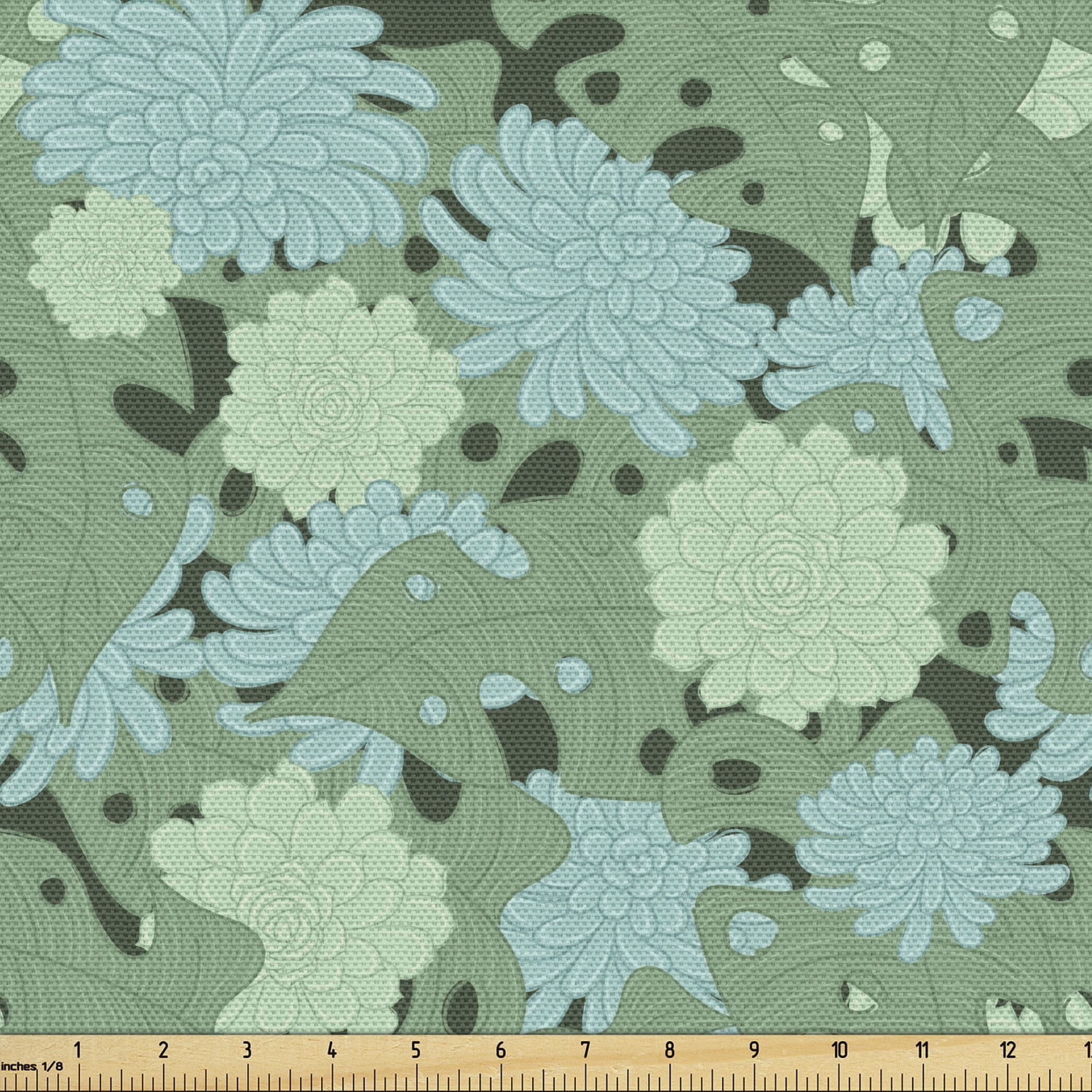 Botany Fabric by the Yard Upholstery, Tropic Monstera Leaf with ...