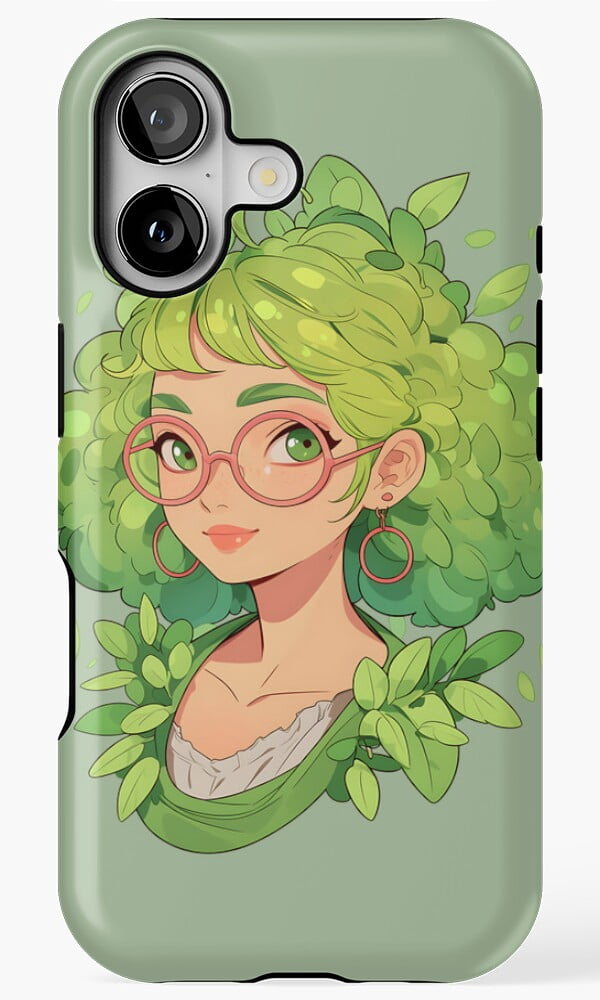 Botany Lady Green Thumb Garden Phone Case for iPhone 11 12 13 14 15 16 ...