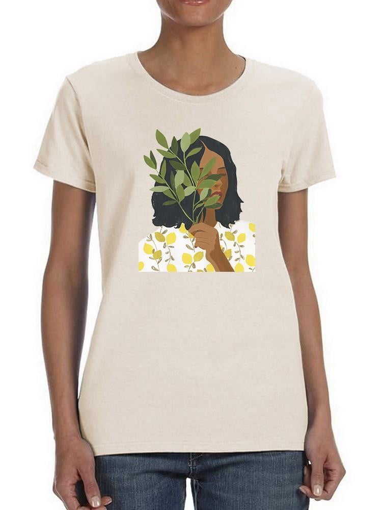 Botany Portrait I. T-Shirt Women -Victoria Borges Designs, Female ...