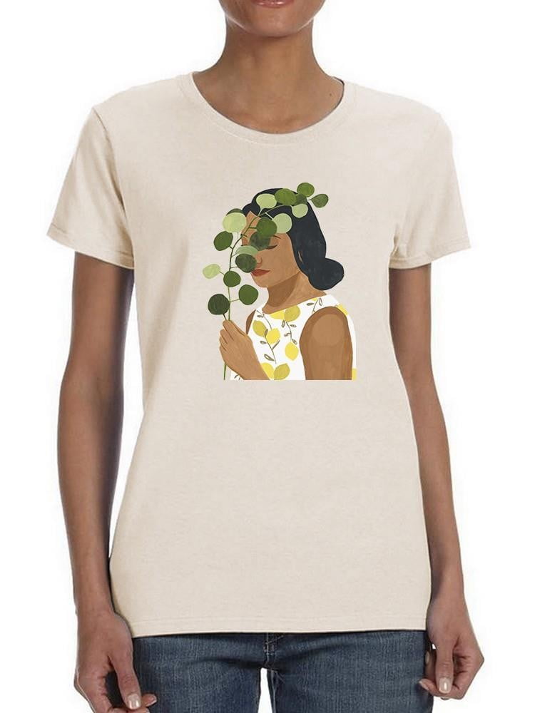 Botany Portrait Ii. T-Shirt Women -Victoria Borges Designs, Female ...