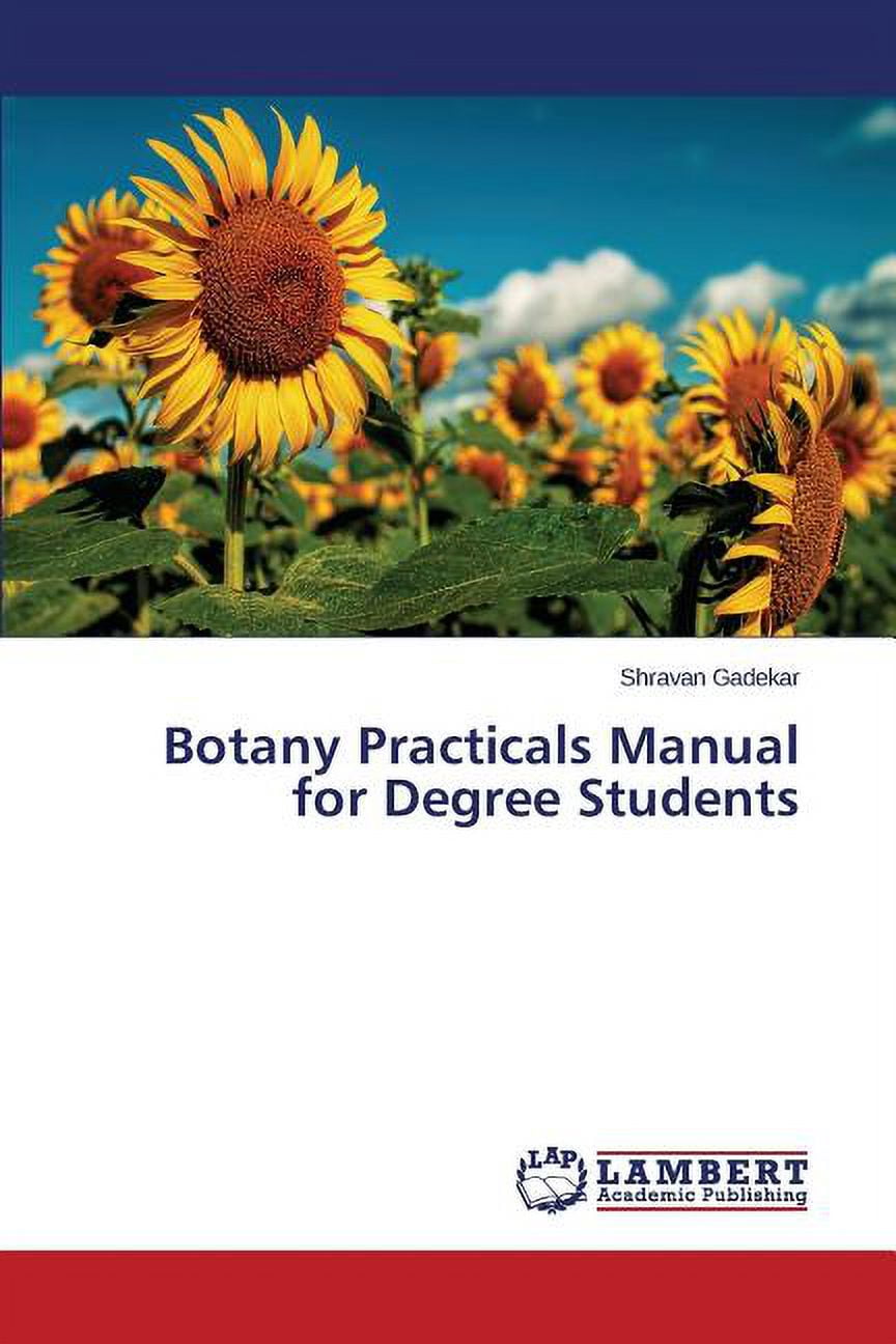 Botany Practicals Manual for Degree Students (Paperback) - Walmart.com