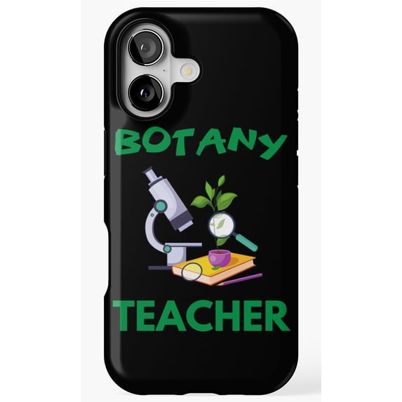 Botany Teacher Superpower Phone Case for iPhone 11 12 13 14 15 16 17 ...