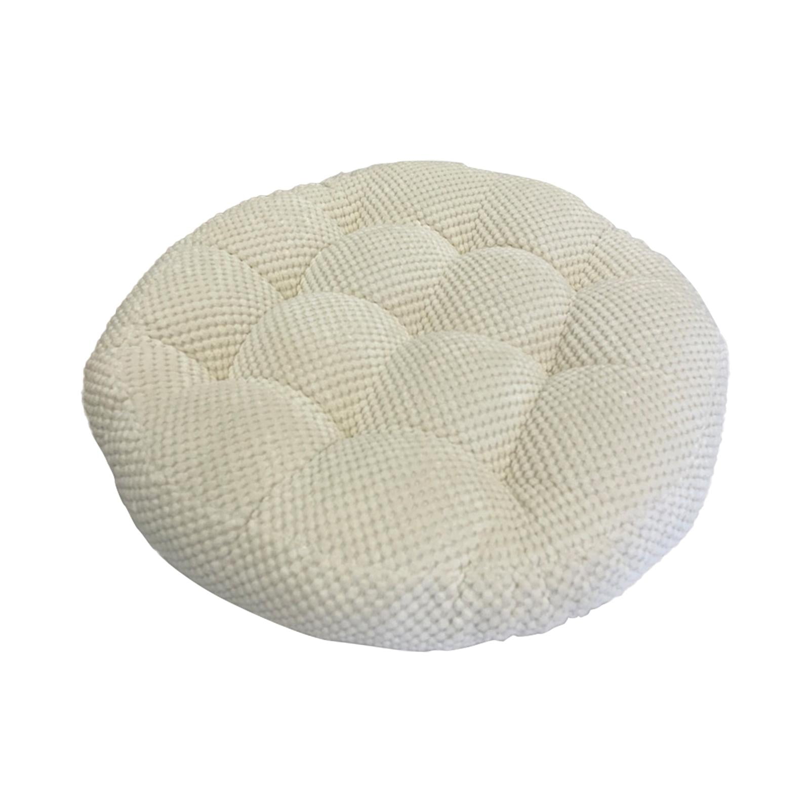 Bothyi 1x Tufted Chair Booster Pad Cotton Thick Firm Seat Cushion Riser ...