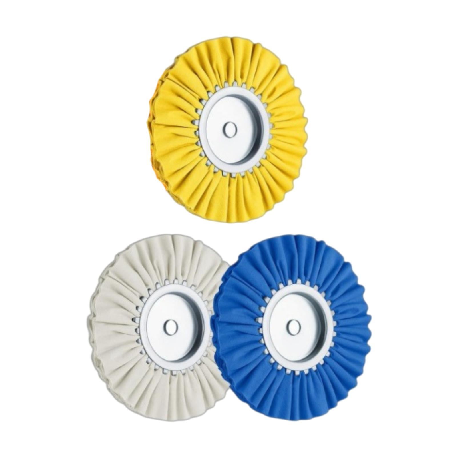 White Wheel Buffing Wheel 10-inch Soft Airway S (2-Pack) - White ...
