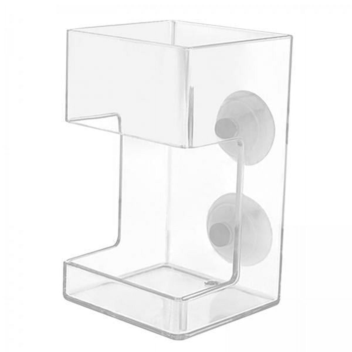 Bothyi 4x Feeder Acrylic Dish Tray for Brine with Suction Cups Clear ...