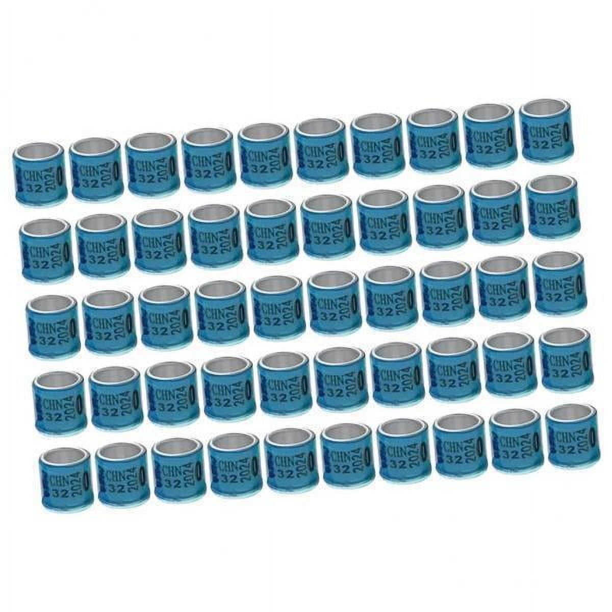 Bothyi 4x50x 2024 Pigeon Leg Rings Bird Foot Bands for Bantam Finch ...