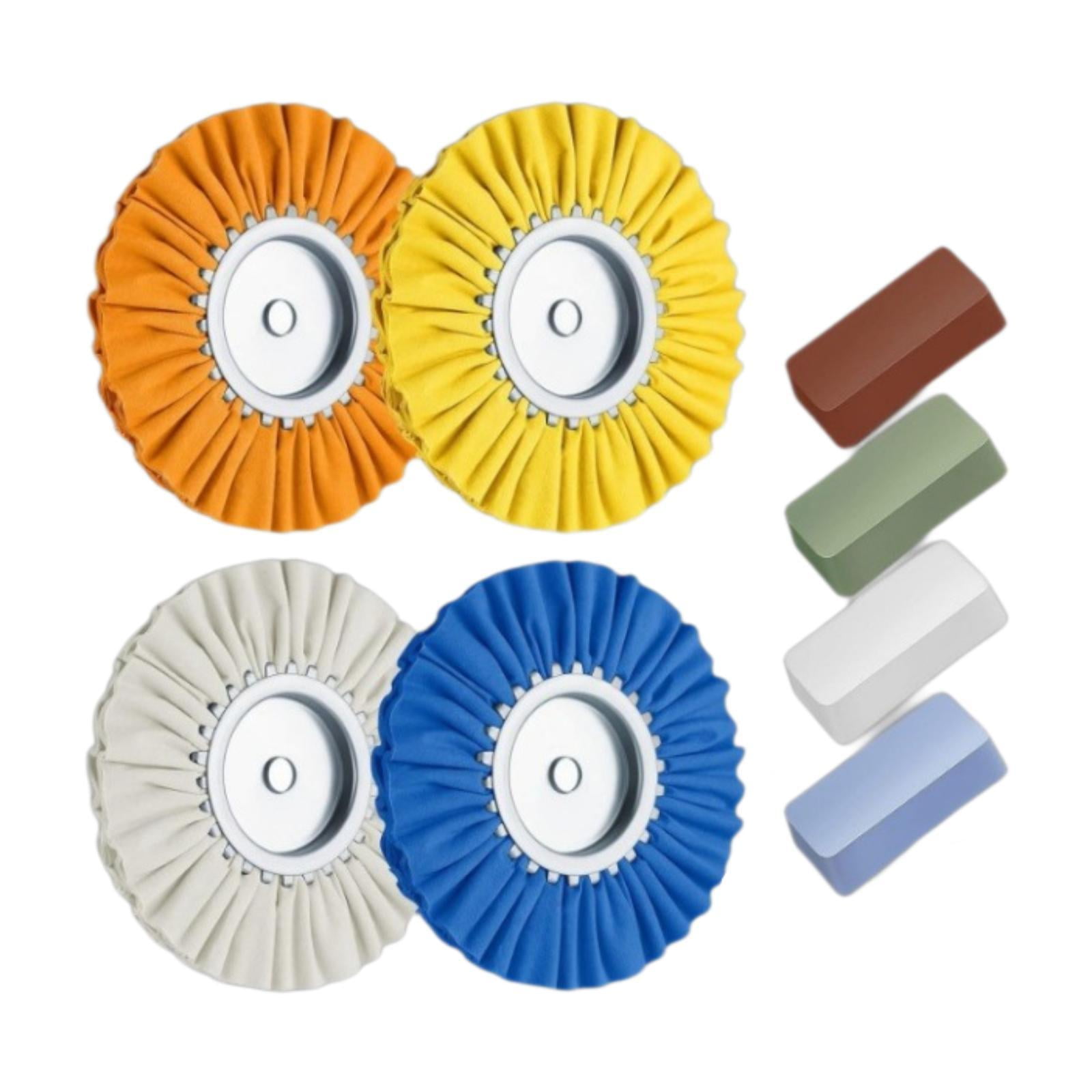 Bothyi 8 Pieces Airway Buffing Wheel Kit 8 in Polishing Wheel for ...