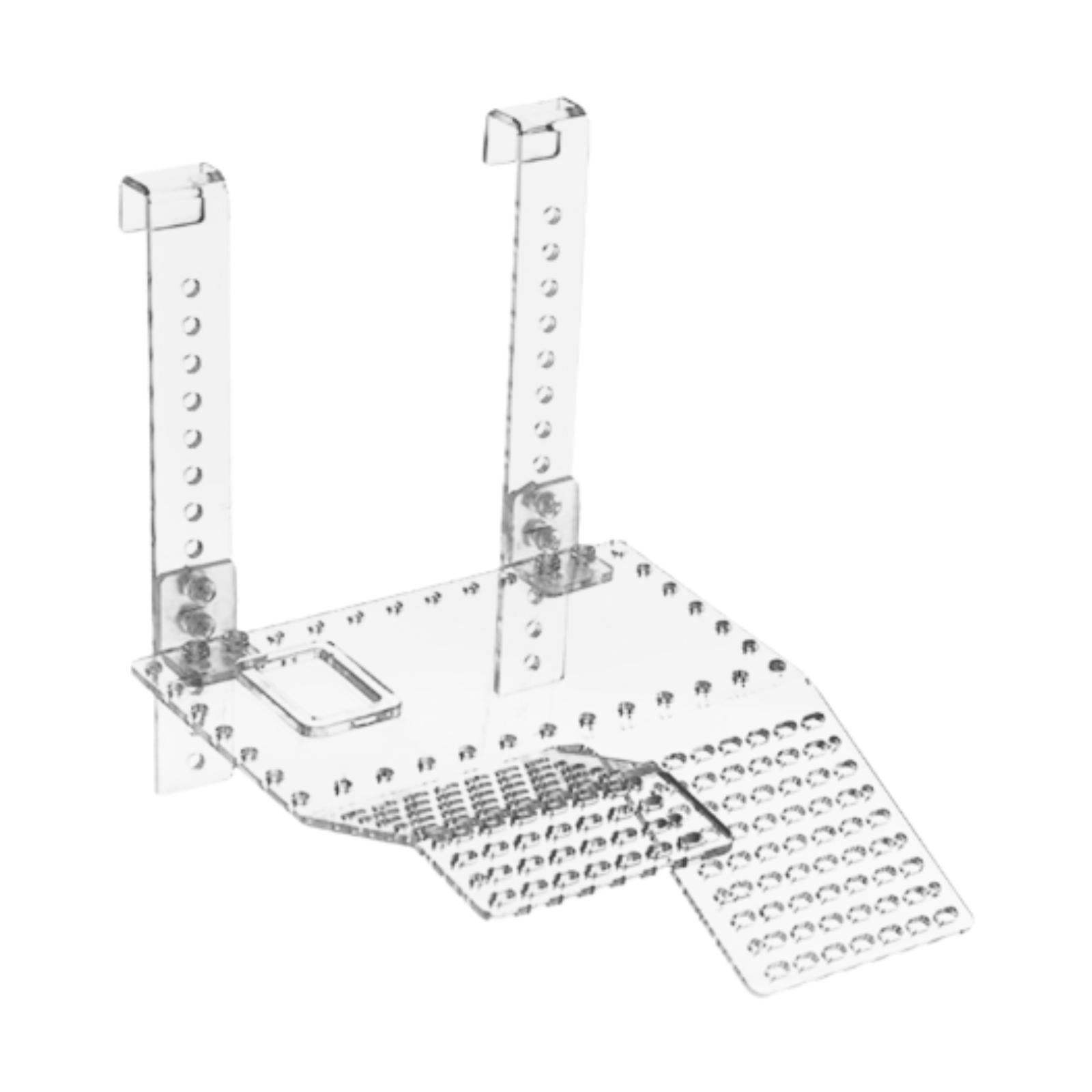 Bothyi Acrylic Turtle Basking Climbing Shelf for Frog Bearded Dragon ...