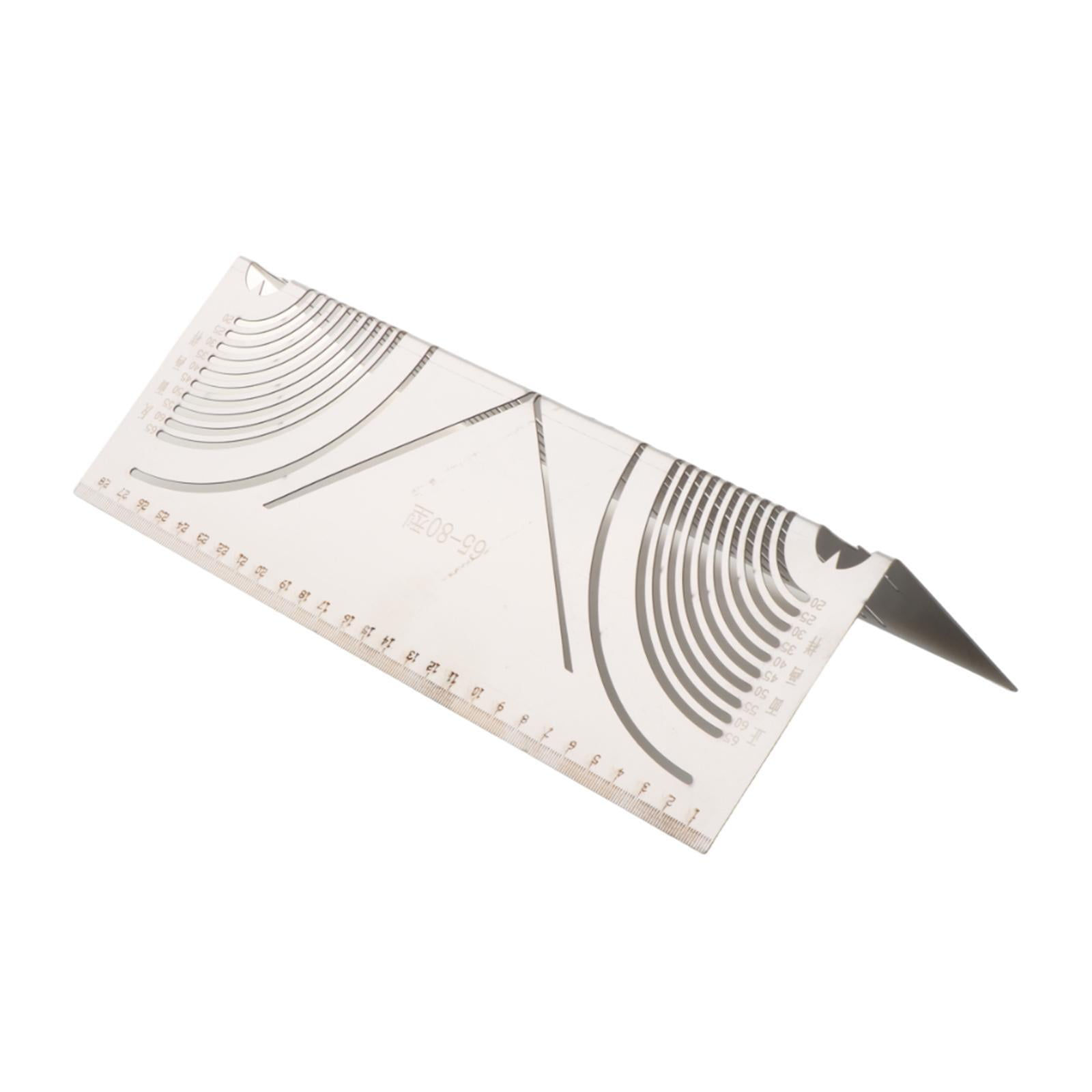 Bothyi Angle Marking Tool,Scriber Ruler Portable Measurement Measuring ...