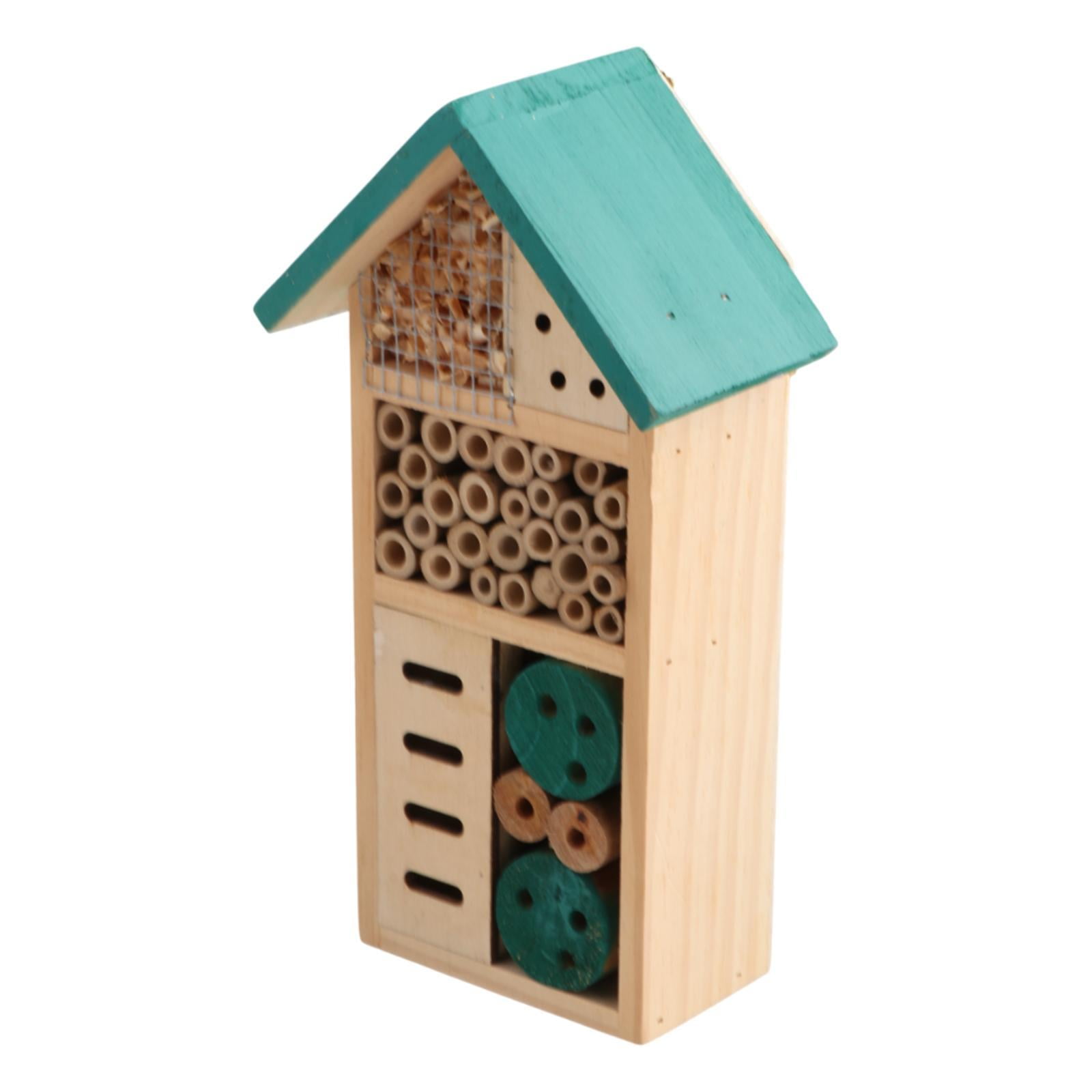 Bothyi Bee Hotel Yard Ladybugs Nest Box Bees Patio Educational Tool ...