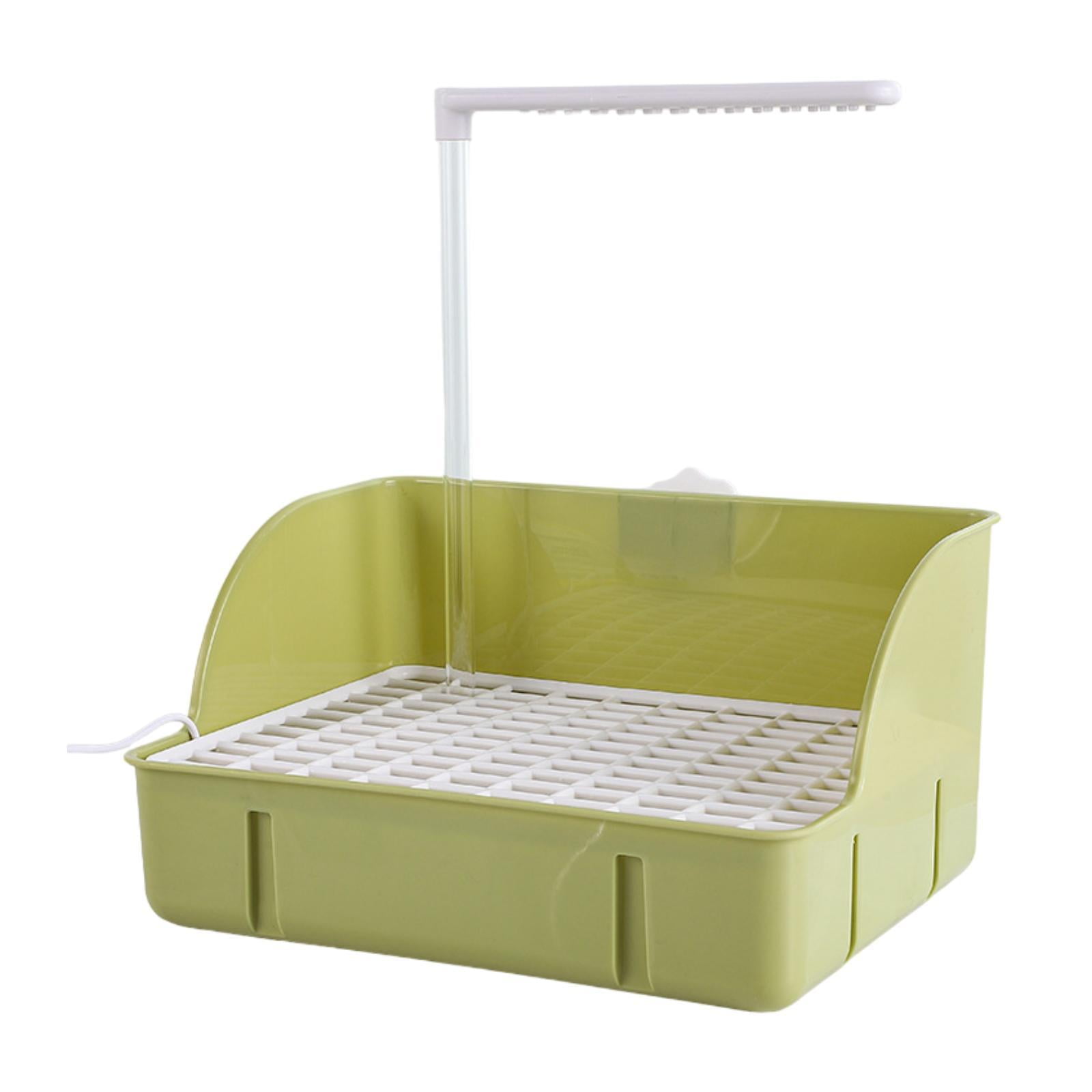 Bothyi Bird Bath Box Lightweight Bird Shower Tub for Cockatiel ...