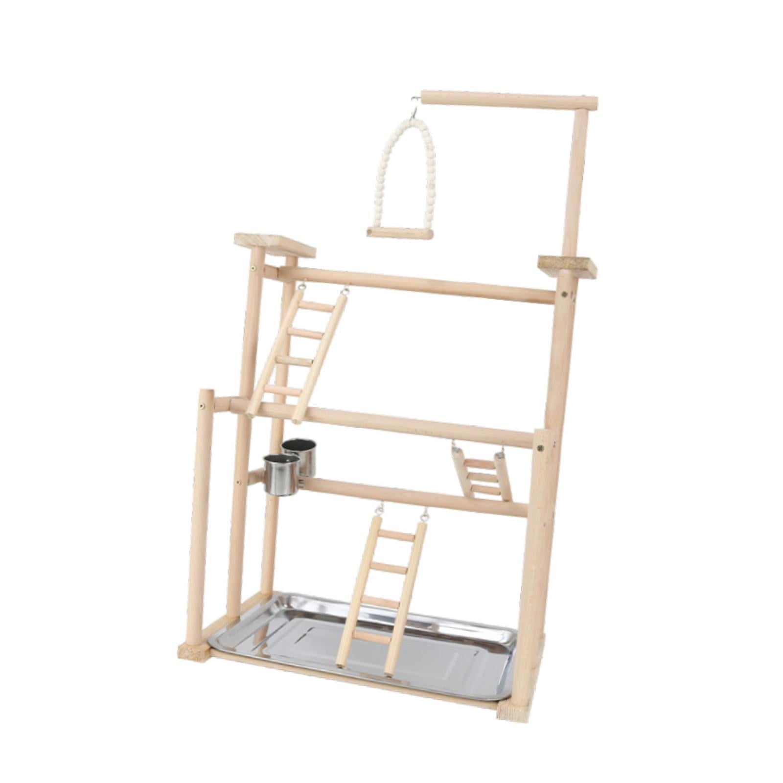 Bothyi Bird Play Stand Activity Center Bird Playground for Lovebirds ...