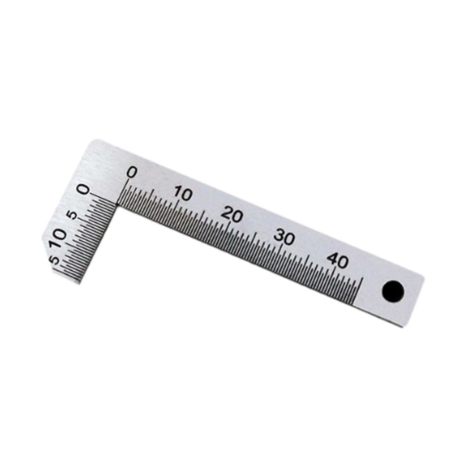 Bothyi Chamfer Gauge Ruler Chamfer Caliper Metal Square Right Angle ...