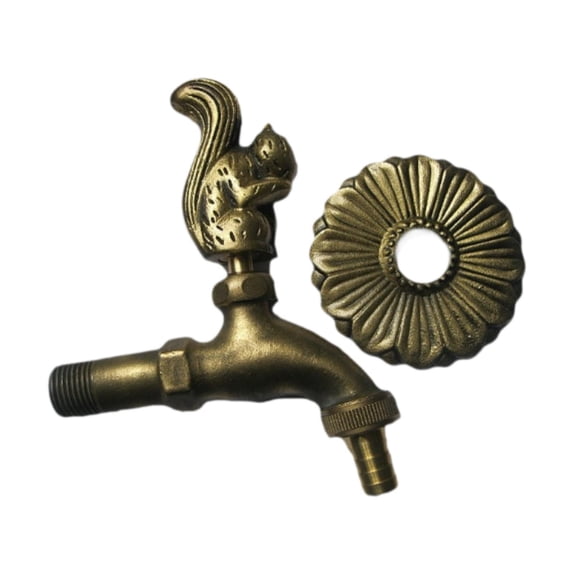Bothyi Decorative Outdoor Garden Faucet Farmhouse Kitchen Sink Brass ...