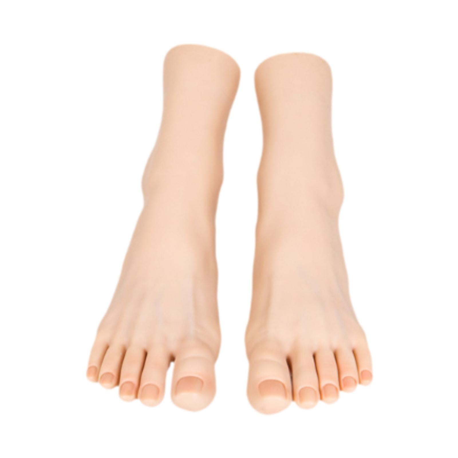 Bothyi Female Mannequin Feet Display Realistic Foot Model for Chains Shop Toe Rings - Walmart.com