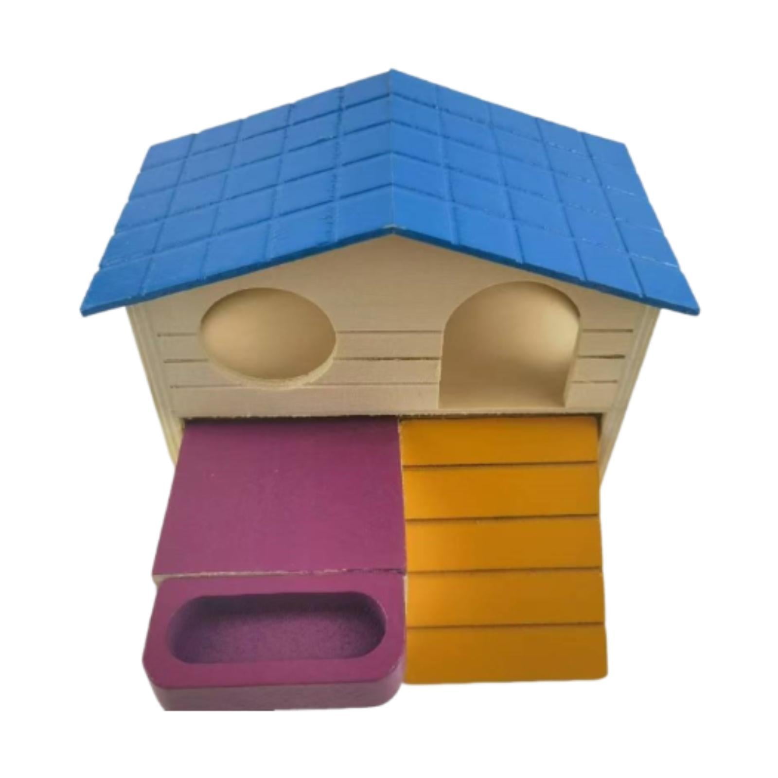 Bothyi Hamster House Cage Accessories Small Animal Hideout for Gerbil Small Animals - Walmart.com