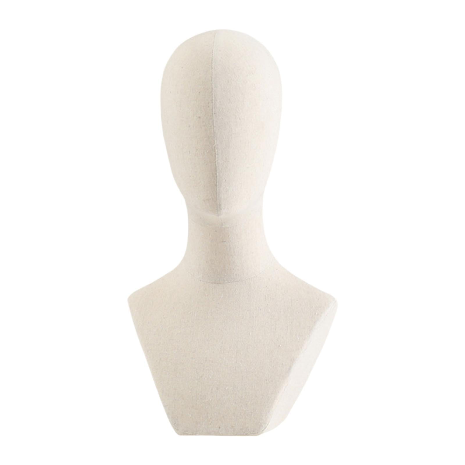 Bothyi Hat Display Mannequin Head Portable Manikin Head for Jewelry ...