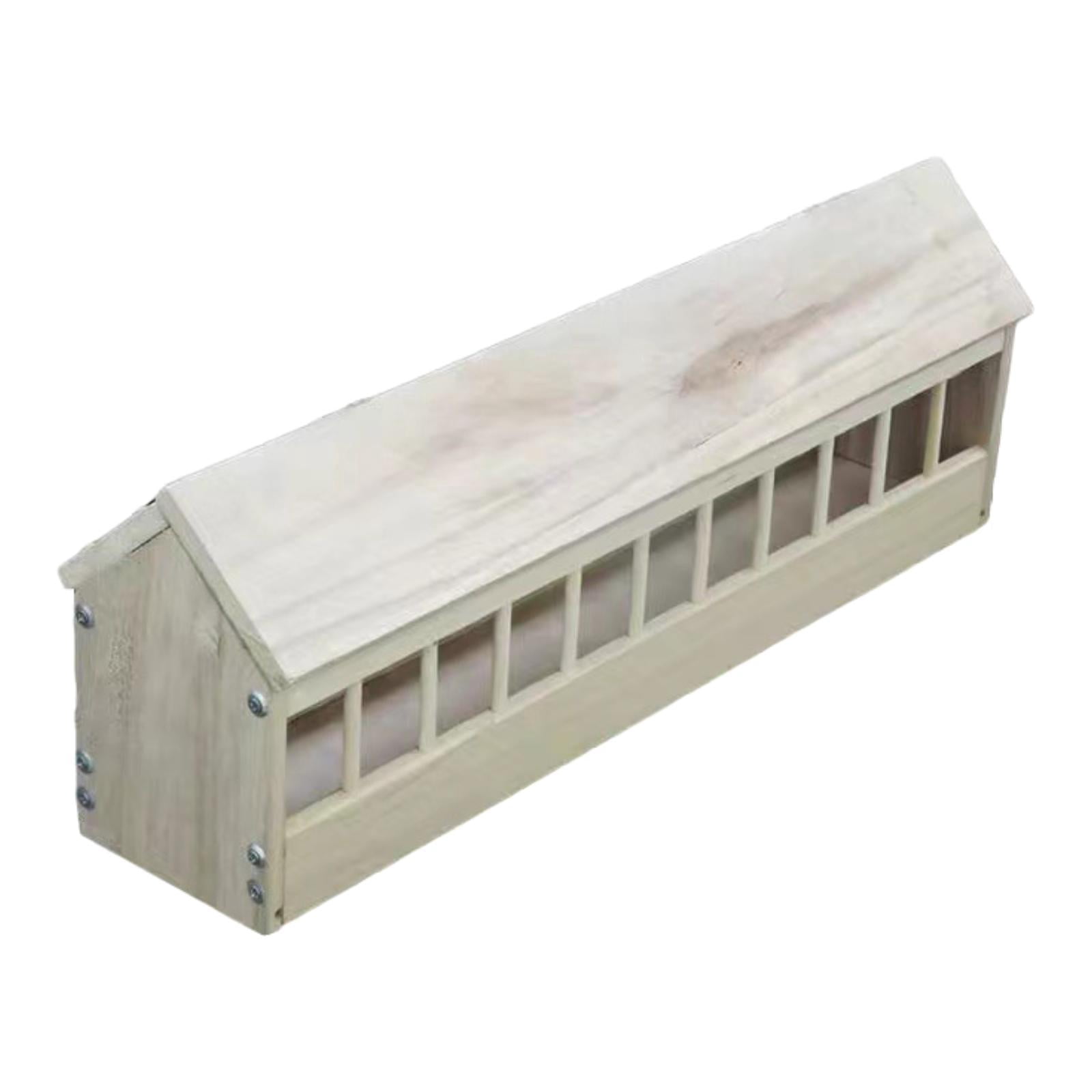 Bothyi Pigeon Feeder Pigeon Supplies Chicken Feeding Trough for Poultry ...