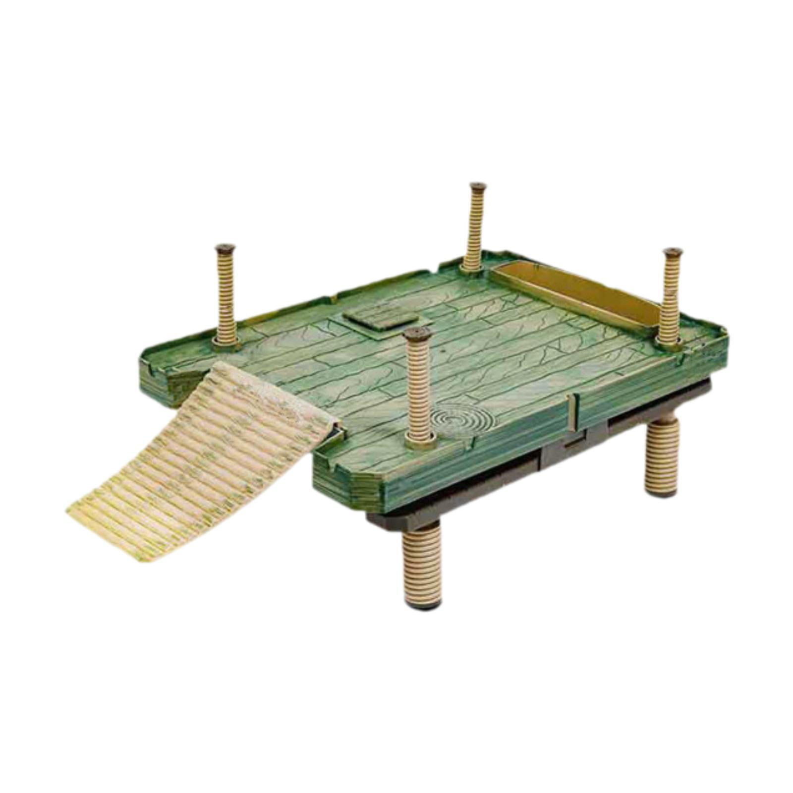 Bothyi Reptile Ramp Dock Turtle Ramp for Tortoises Salamanders Semi ...