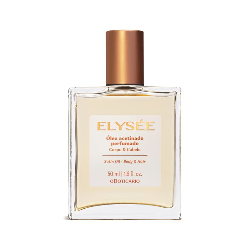 Boticario - Linha Elysee (Classico) - Oleo Acetinado Cabelo e Corpo 50 Ml - (Elysee (Classic ...