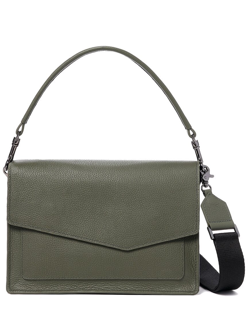 Botkier Cobble Hill Flap Hobo, Green - Walmart.com