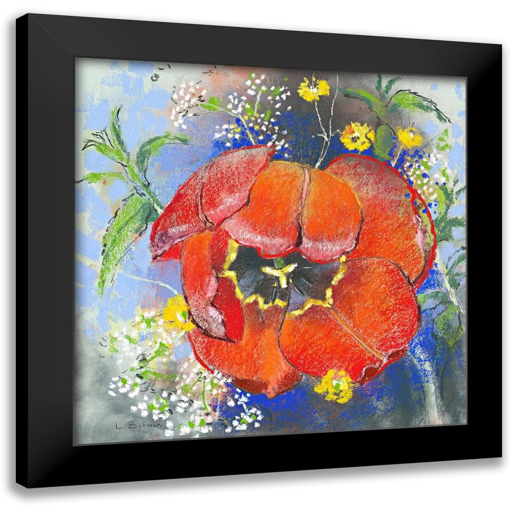 Botman, Loes 15x15 Black Modern Framed Museum Art Print Titled - Rote ...