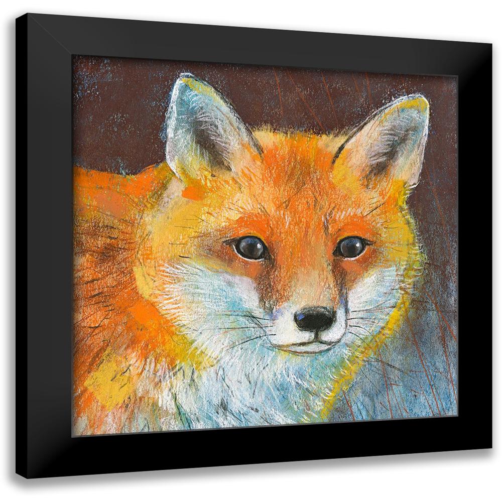 Botman, Loes 20x20 Black Modern Framed Museum Art Print Titled - Fuchs - Walmart.com