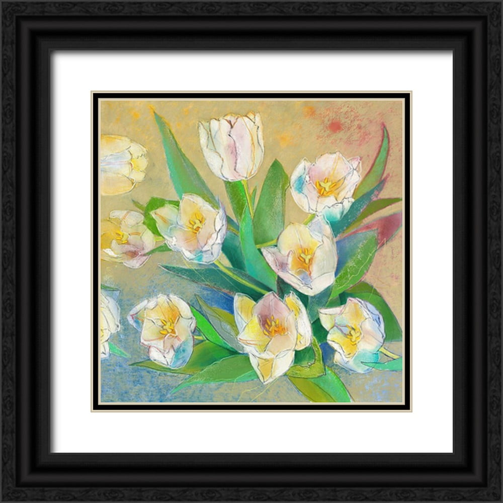 Botman, Loes 20x20 Black Ornate Wood Framed with Double Matting Museum ...