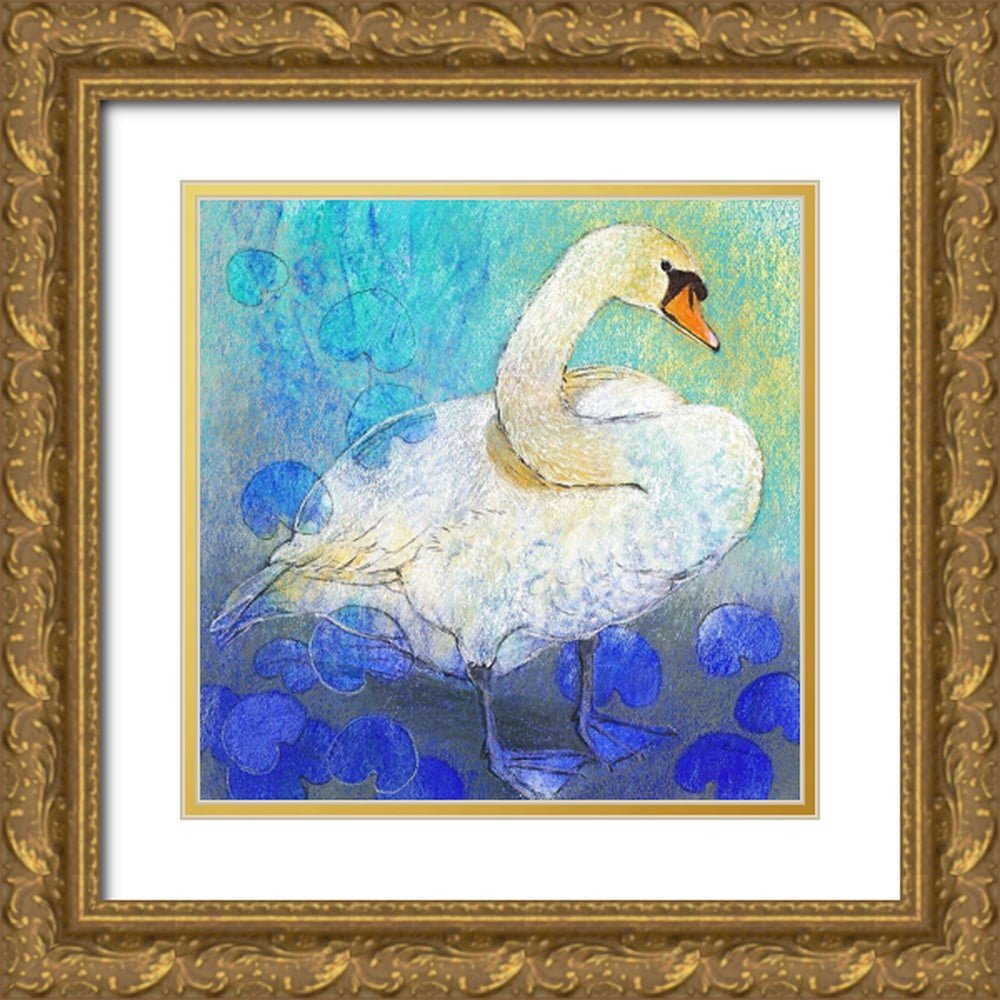 Botman, Loes 20x20 Gold Ornate Wood Framed with Double Matting Museum ...
