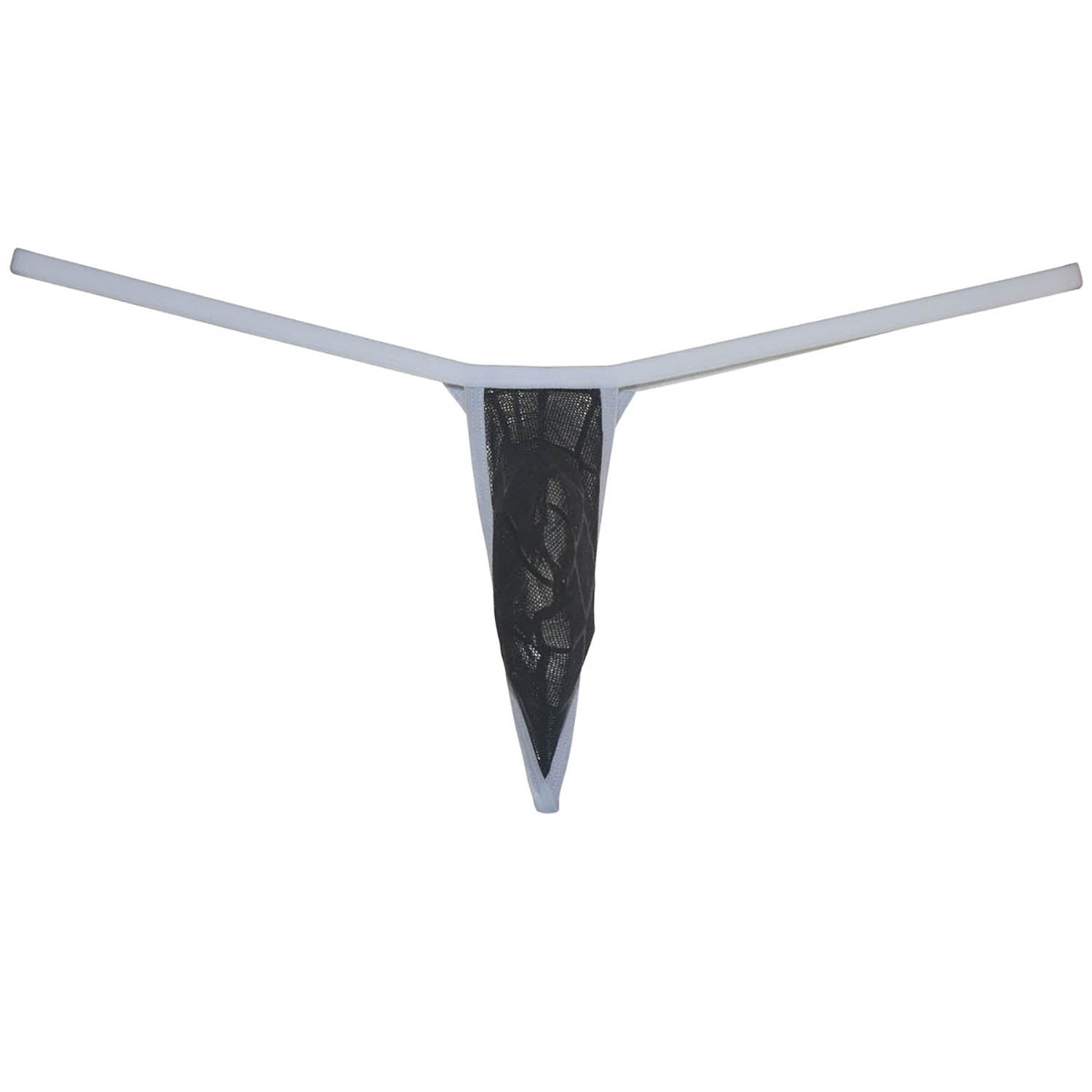 Botmois Men See-through Minimal Coverage Underwear Micro String Thong ...