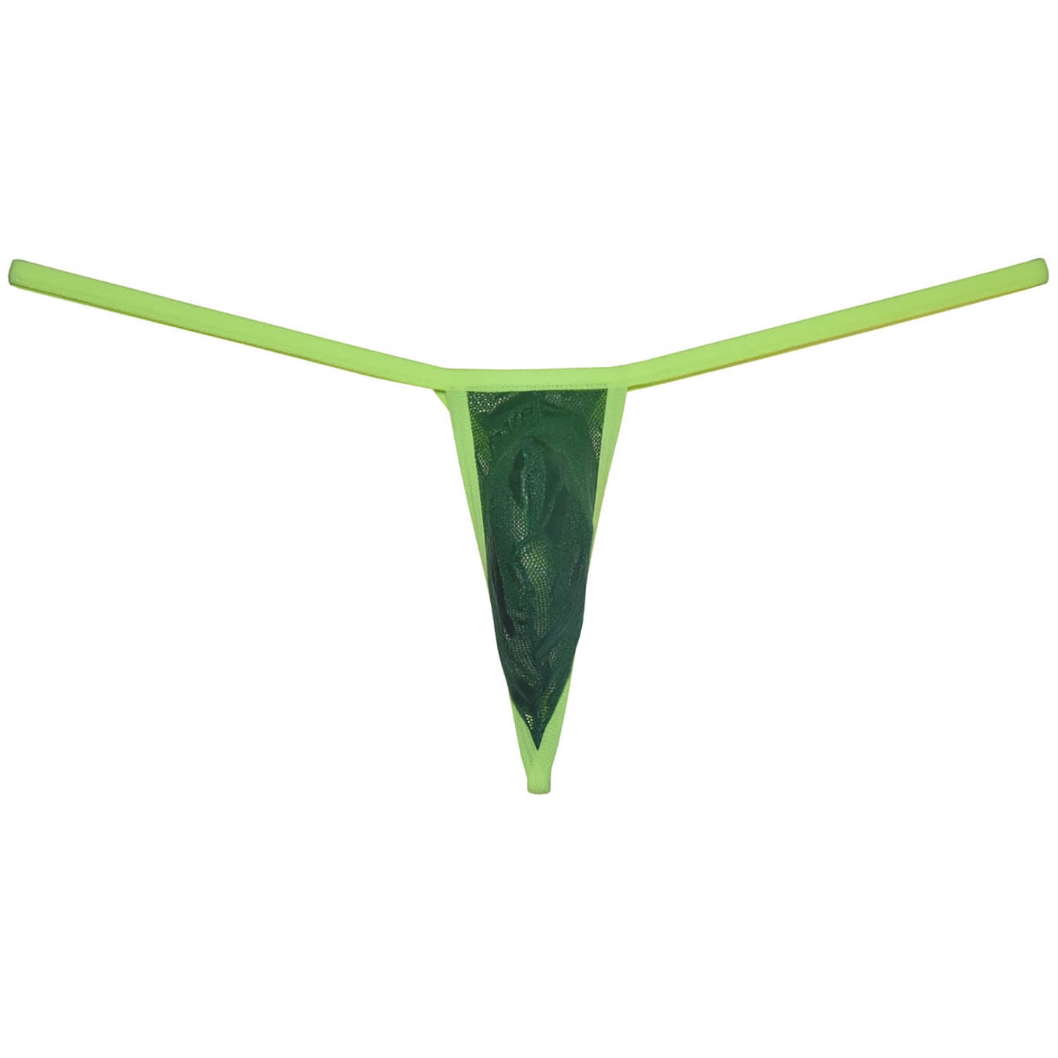 Botmois Men See-through Minimal Coverage Underwear Micro String Thong ...