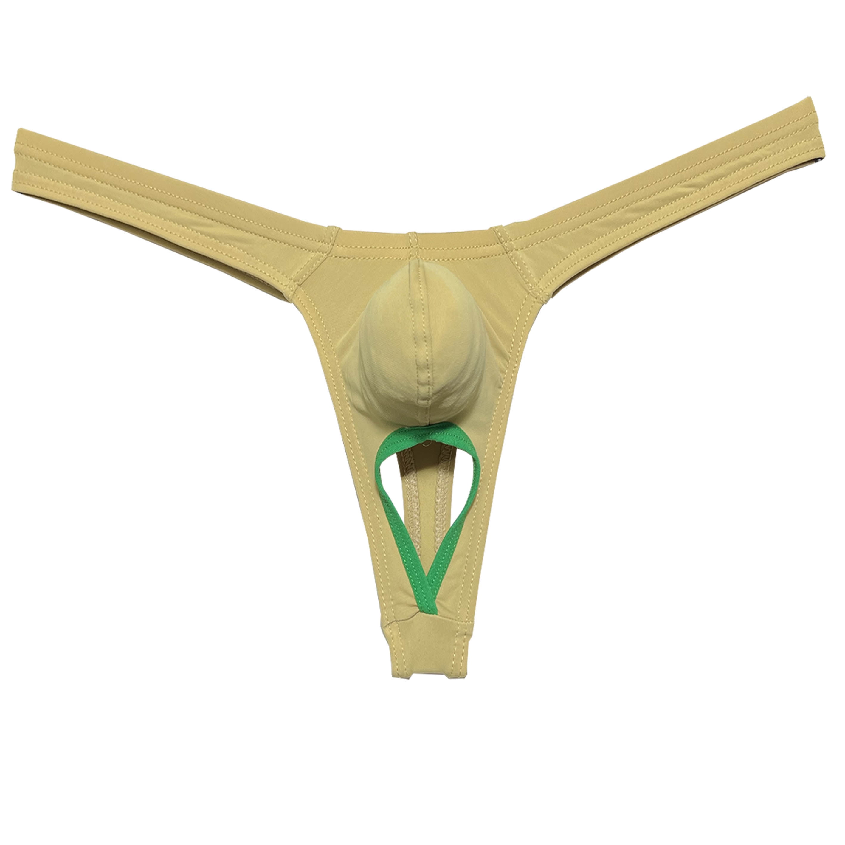 Botmois Men's Heart Cutouts Briefs Mini Bottom Thongs Soft Breathable G ...