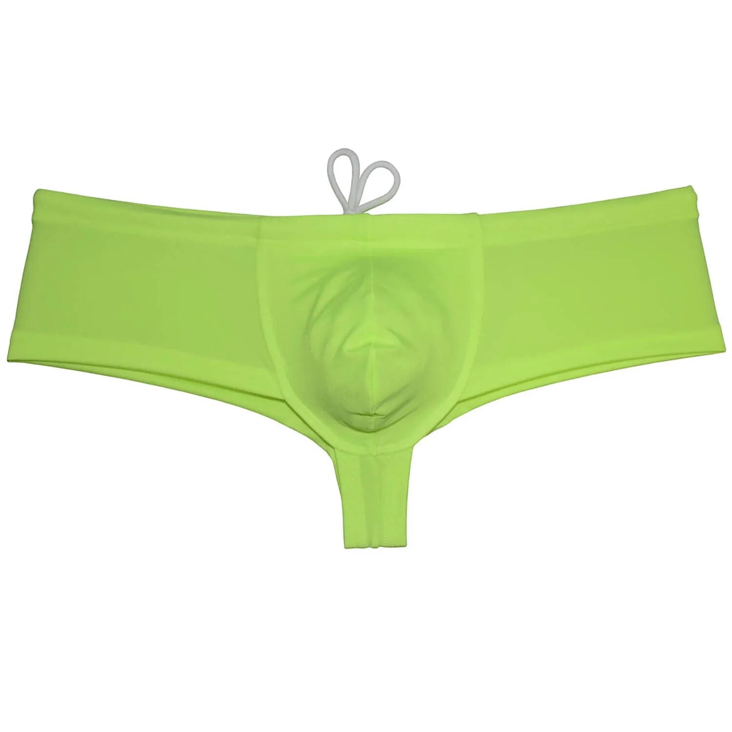 Botmois Men's Solid Swim Briefs Sexy Bikini Swimsuit Thong Drawstring ...