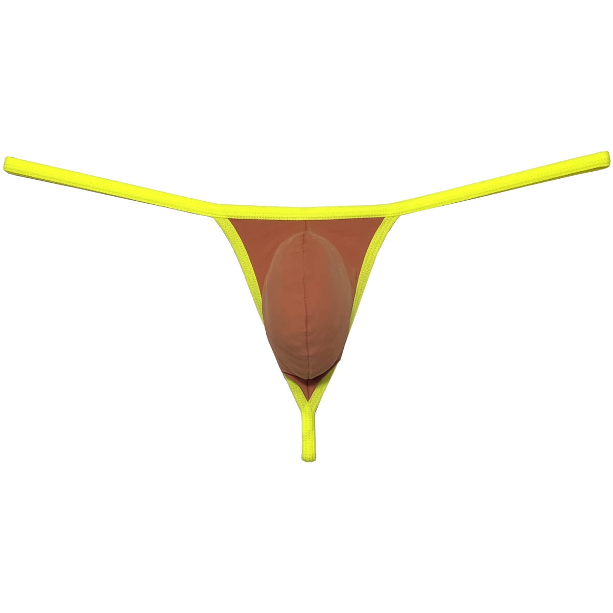 Botmois Men's Thong Solid Bikini Mini Bottom Briefs Spandex Pouch Micro ...