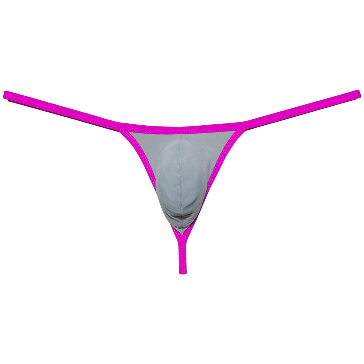 Botmois Men's Thong Solid Bikini Mini Bottom Briefs Spandex Pouch Micro ...