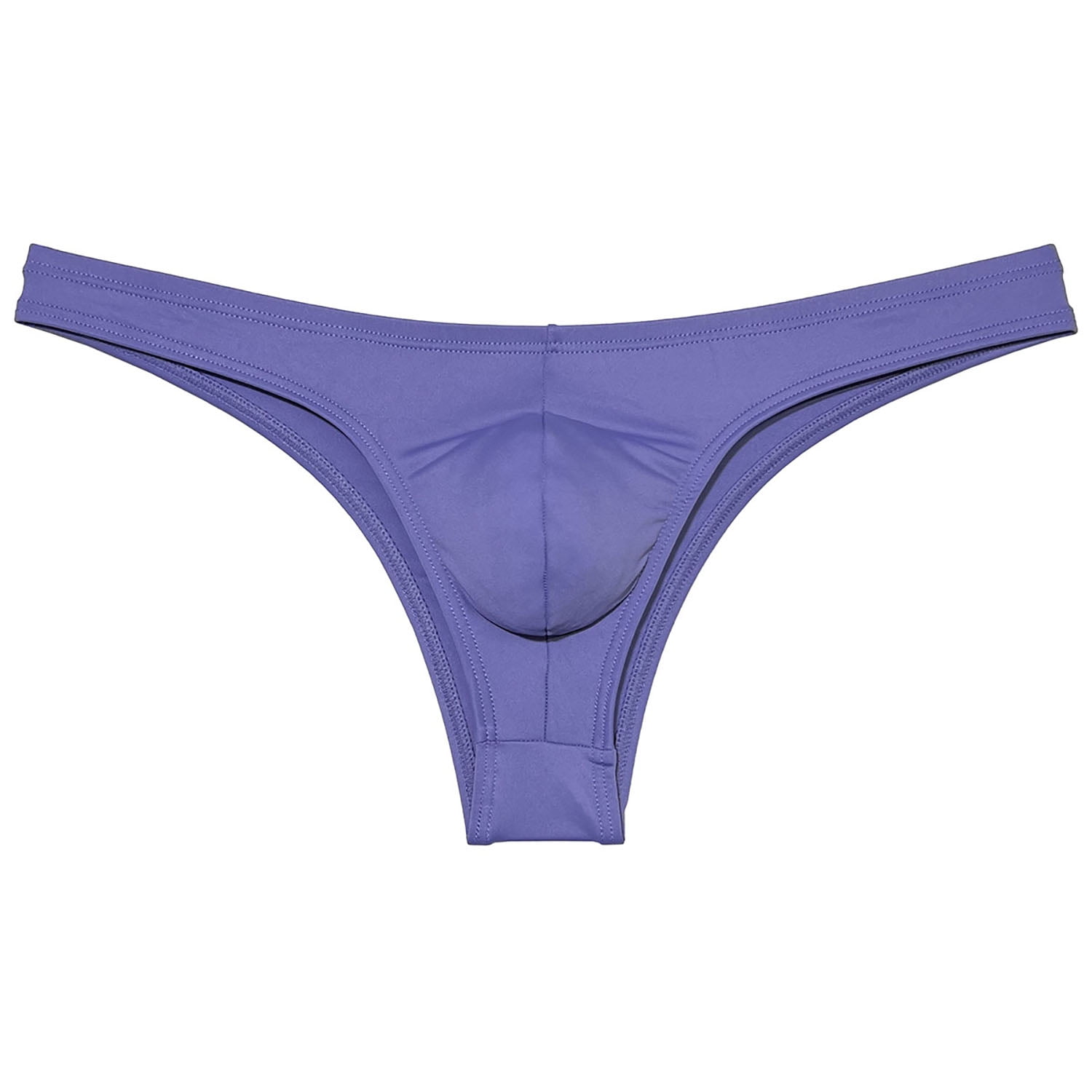 Botmois Mens Solid Spandex Briefs U-Convex Pouch Low-Rise Bikini ...