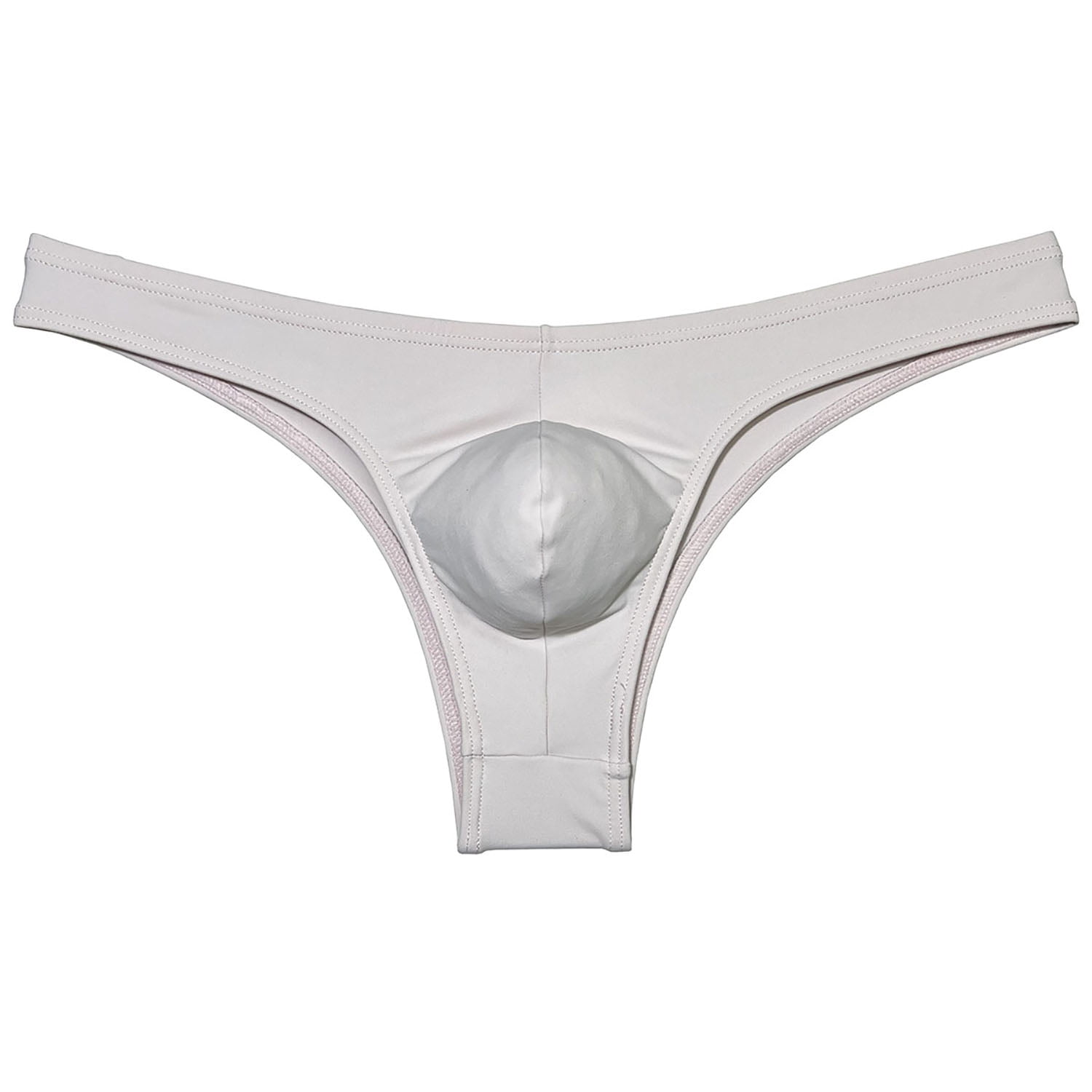 Botmois Mens Solid Spandex Briefs U-Convex Pouch Low-Rise Bikini ...