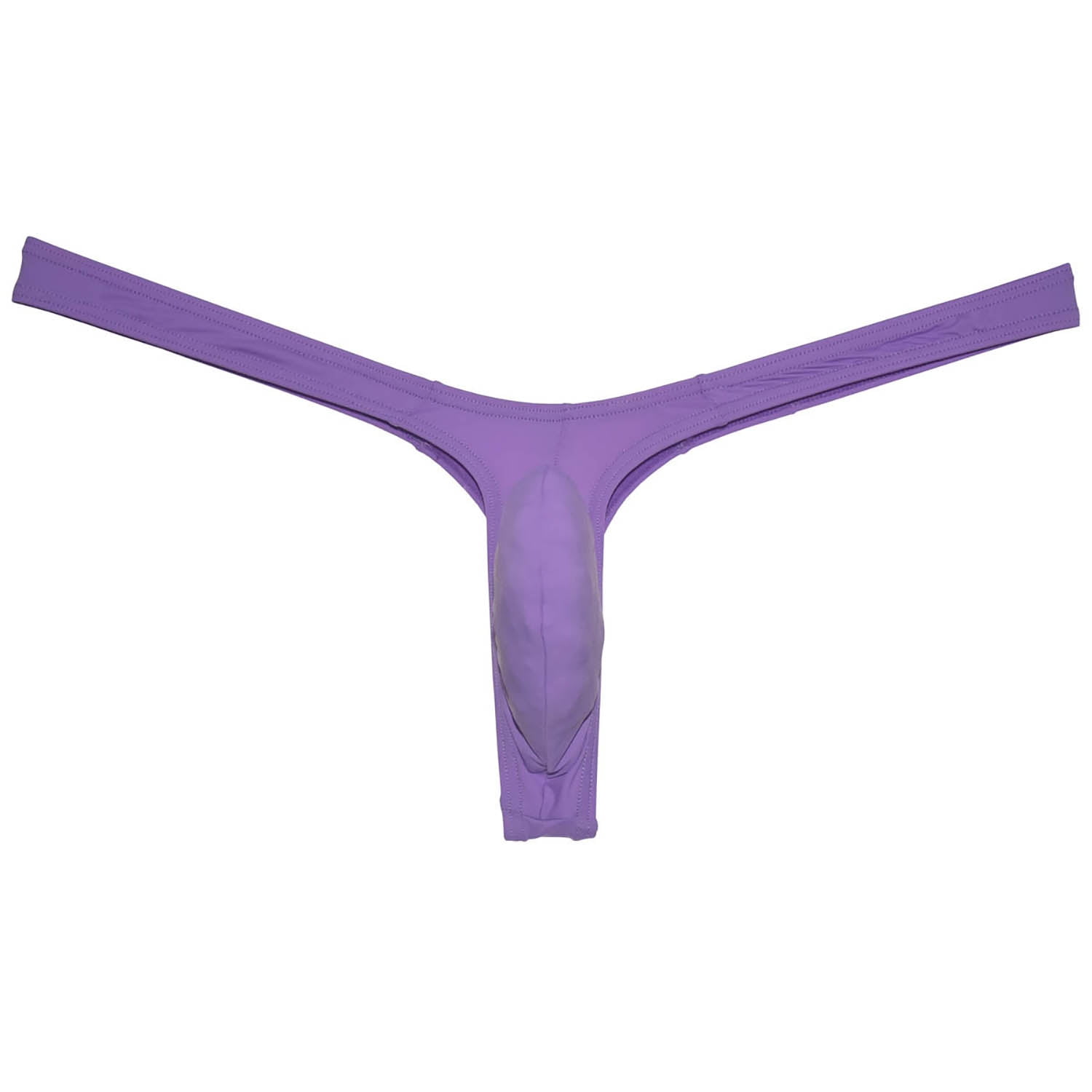 Botmois Sexy Men's Ice Silk Bikini Thong Underwear Jockstrap G-string ...